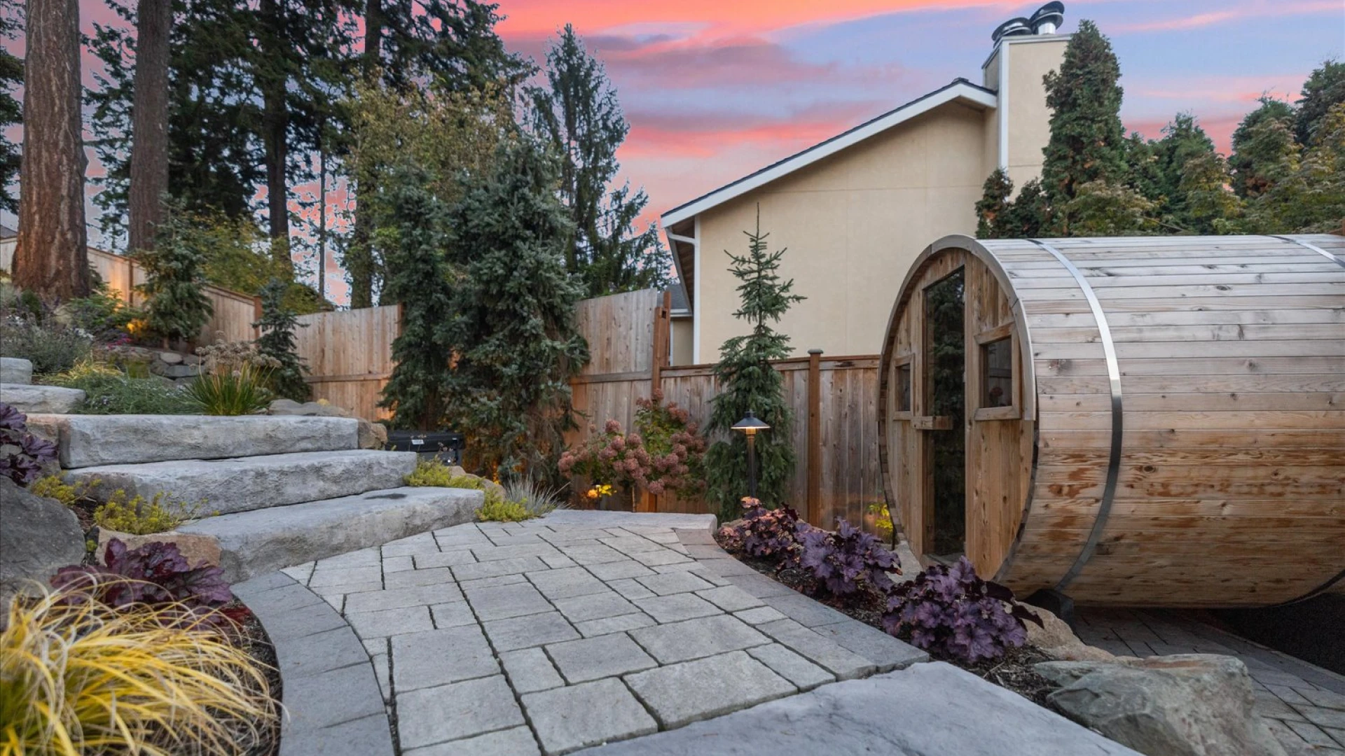 Sunset Oasis in Kirkland, WA | Bear Creek Landscaping